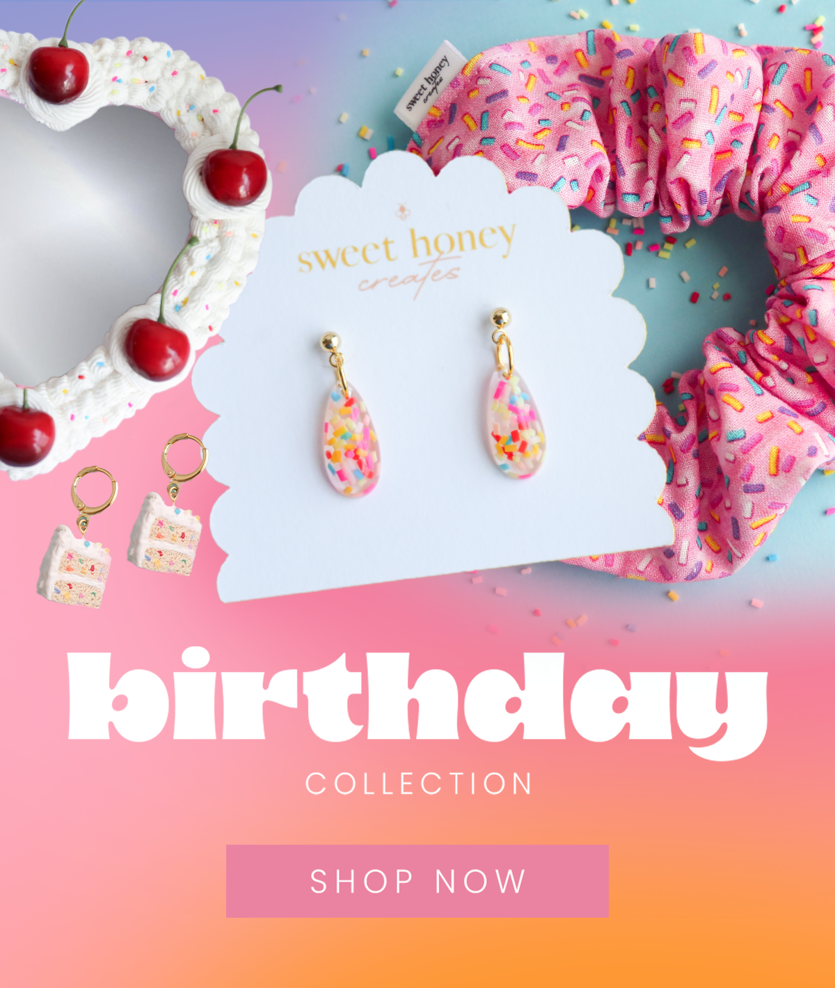 Sweet Honey Creates Colorful Handmade Earrings, Apparel & Accessories